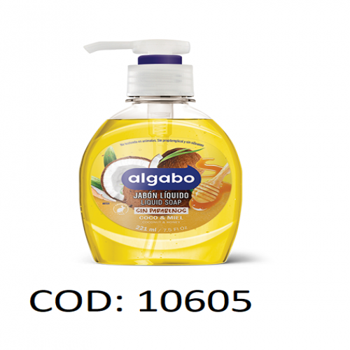 ALGABO JABON LIQUIDO COCO Y MIEL X 221 - MAGDALENA SURBAY